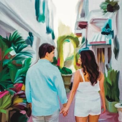 50+ Couple Painting Ideas |Gift Ideas